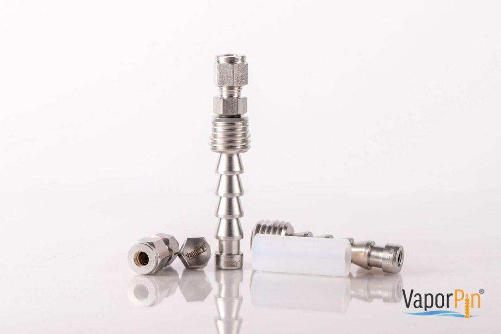 Stick-Up Mount Vapor Pin® Bundle for Soil Gas Sampling